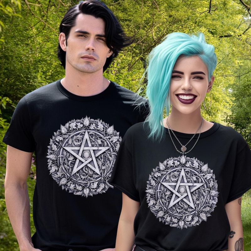 Pentagram T Shirt - Etsy