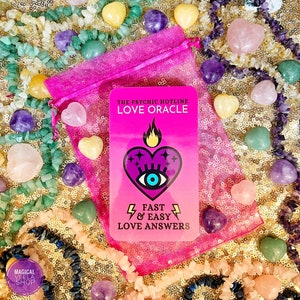 Easy Love Oracle Card Deck, Easy Tarot Deck, Fast Love Readings, Love ...