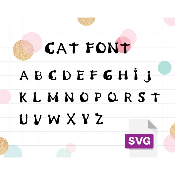 Cat Letters - Etsy