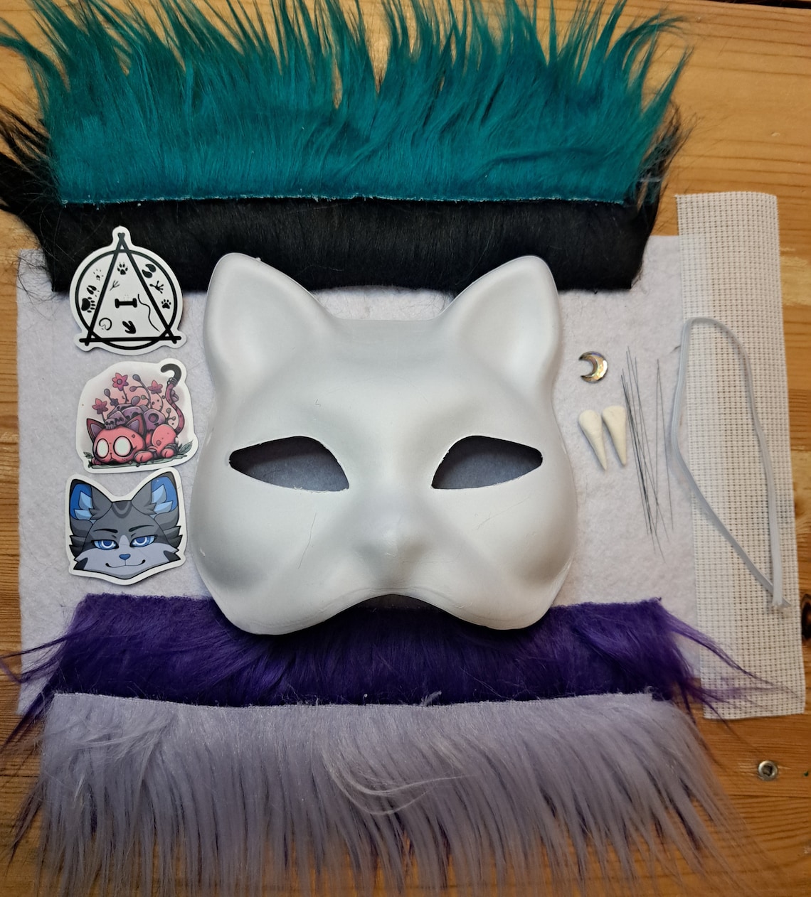 Therian Mask, Therian Cat, Cat Mask, Therian Mask Kit - Etsy