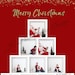 Christmas Tree Photo Collage Template: in the Box Design (PSD) 12,11 ...