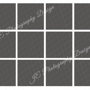 Box Photography Template - 12 Boxes ( 2 Different Sizes) - Etsy