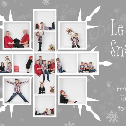 In the Box Photography TEMPLATE 9 Box for Your Collage - Etsy