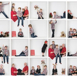 In the Box Photography Template: 10 Pack Photo Collage (digital ...