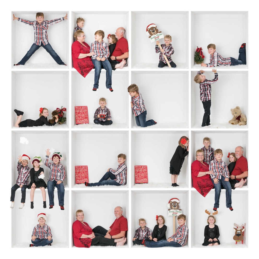 BOX Photography TEMPLATE - 16 Box for Your "in the Box" Collage in the ...