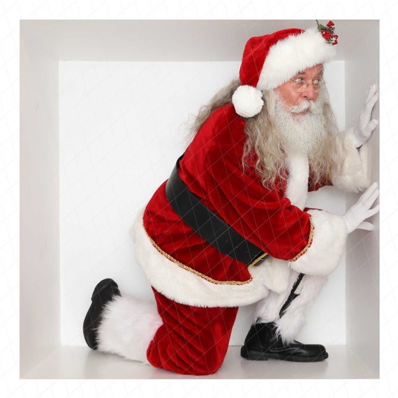 Visual Arts photo collage SANTA In the Box for your in the Box ...