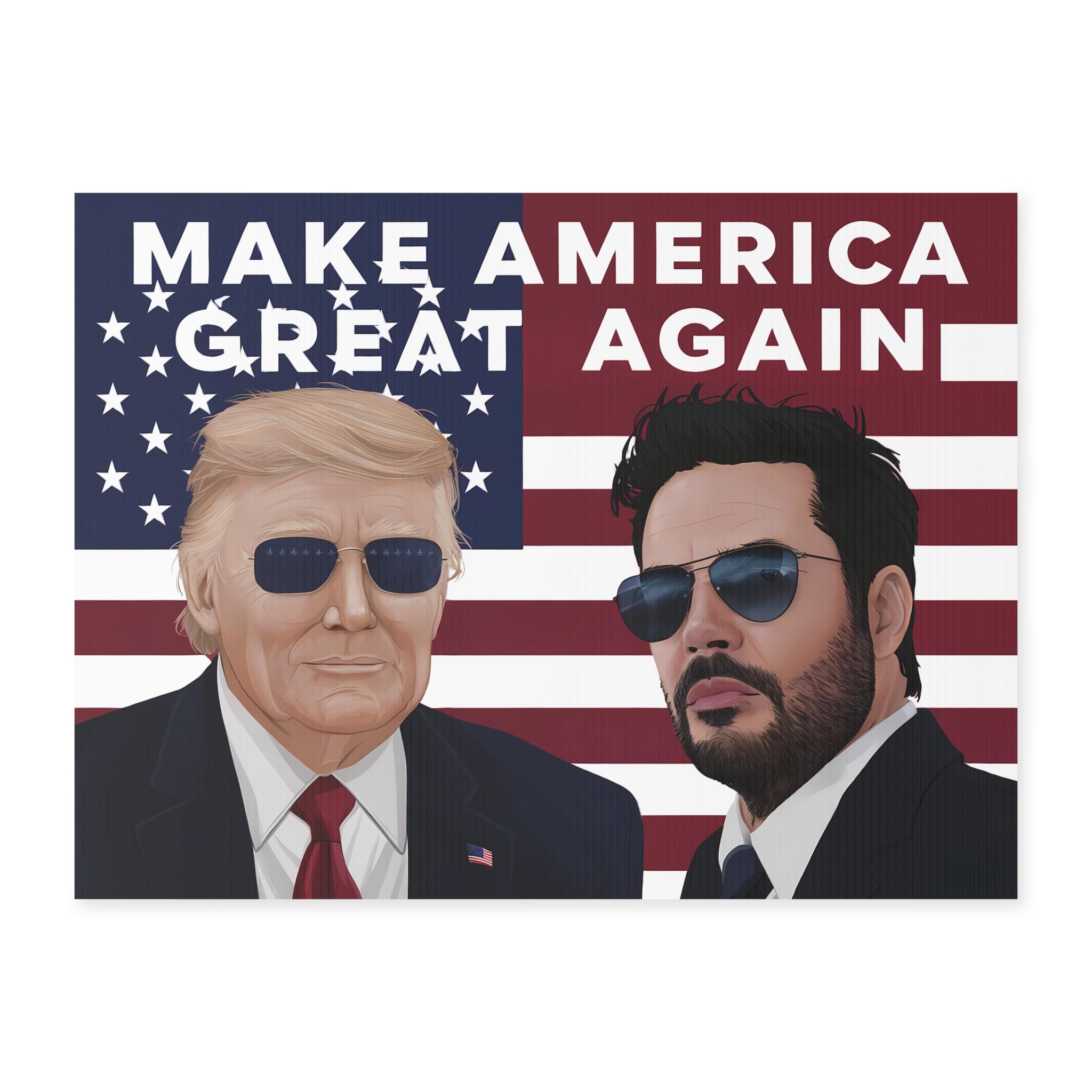 US Presidential Election 2024 Yard Sign, Trump Vance Outdoor Yard Sign ...