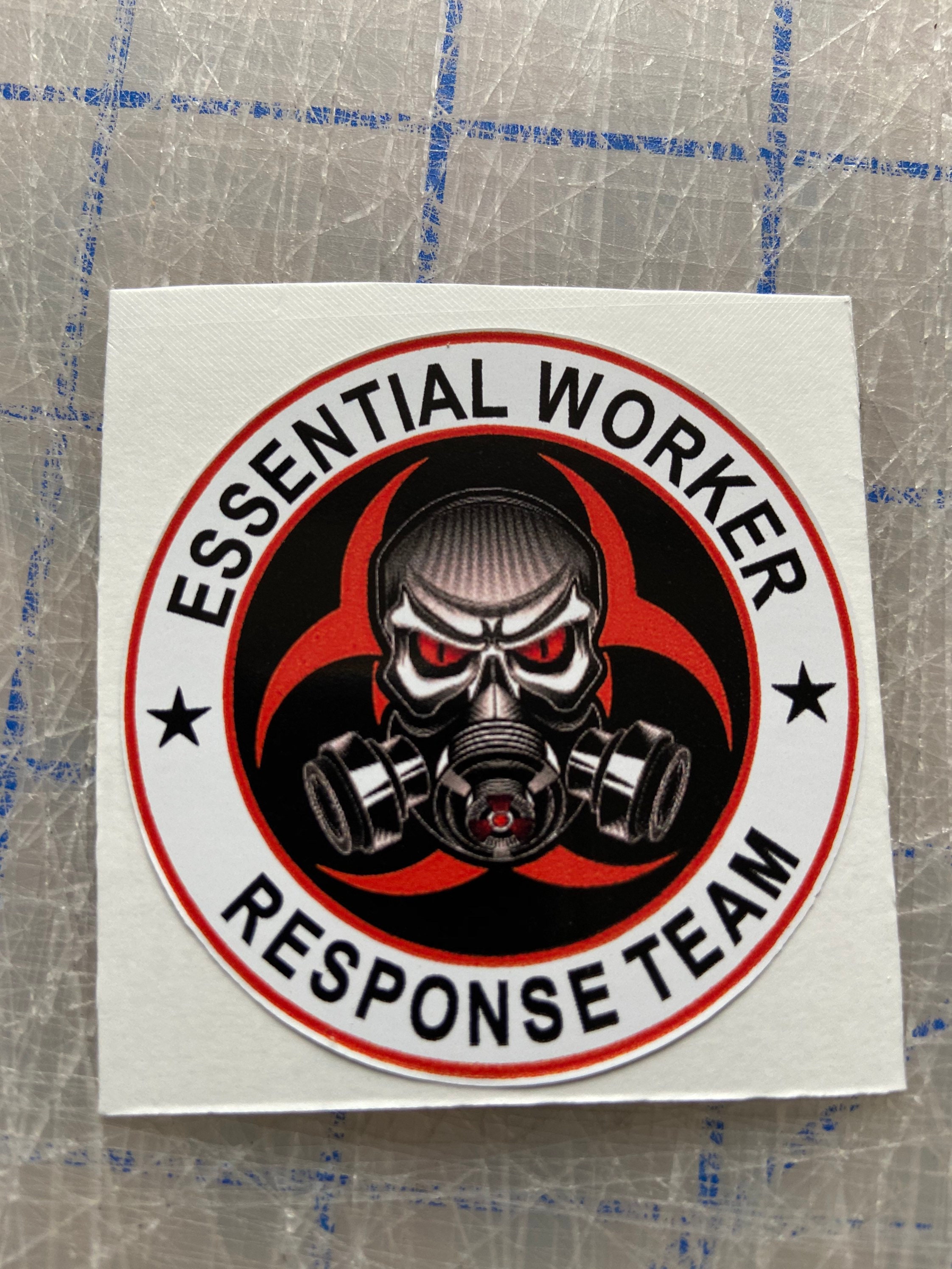 Essential Worker Response Team Sticker - Etsy