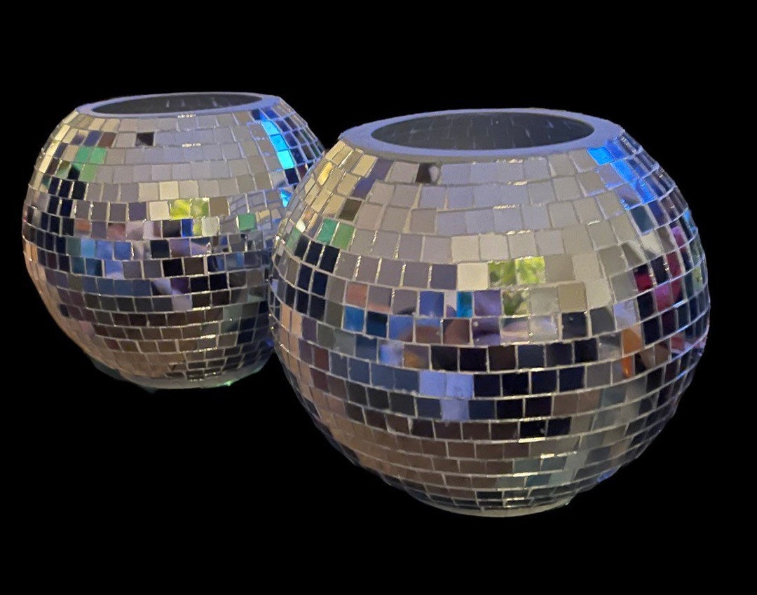 Handmade Disco Ball Planter / Free Shipping - Etsy