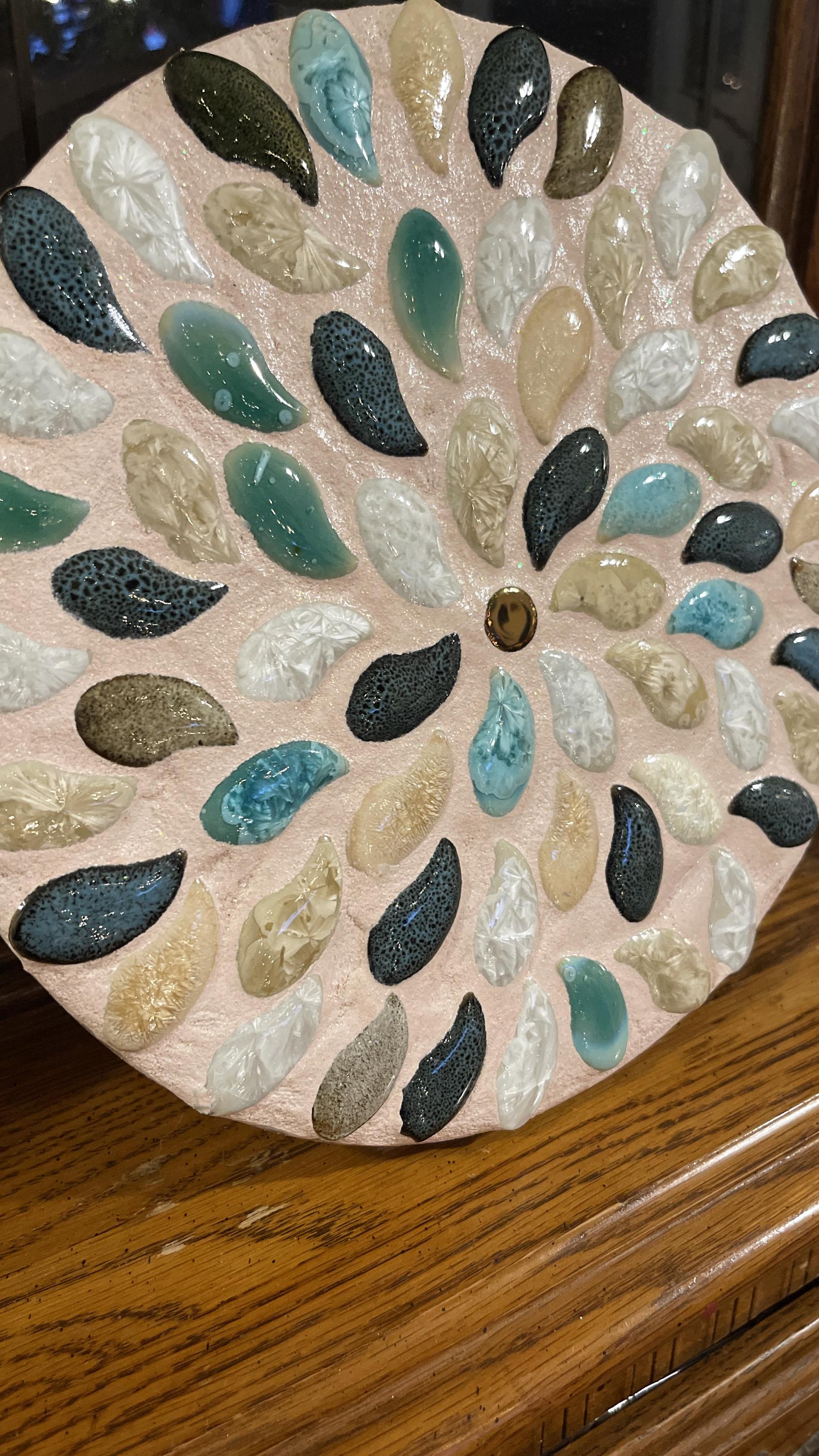 10” Plant Stand /coral Grout - Etsy
