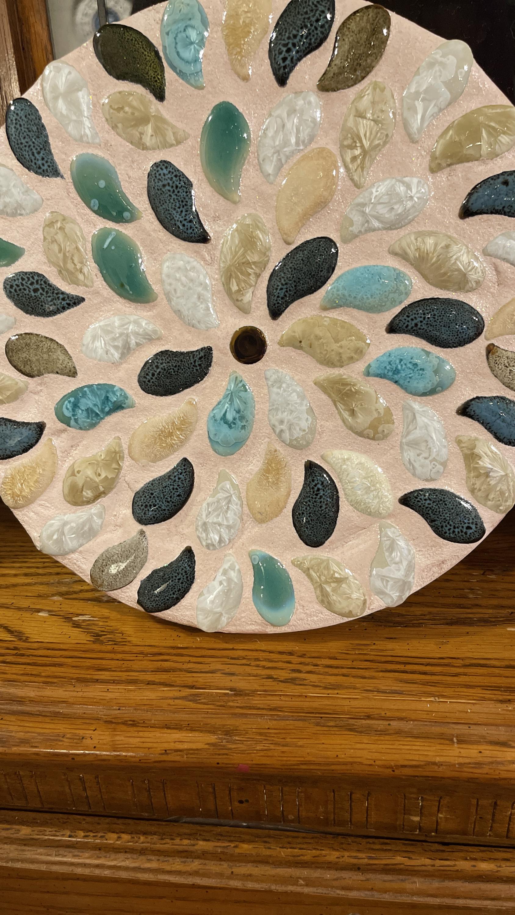 10” Plant Stand /coral Grout - Etsy