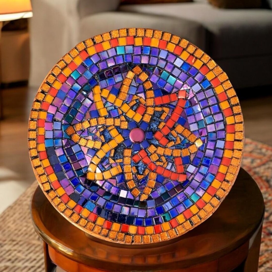 Decorative Plate | Mid -century Modern Decor - Etsy