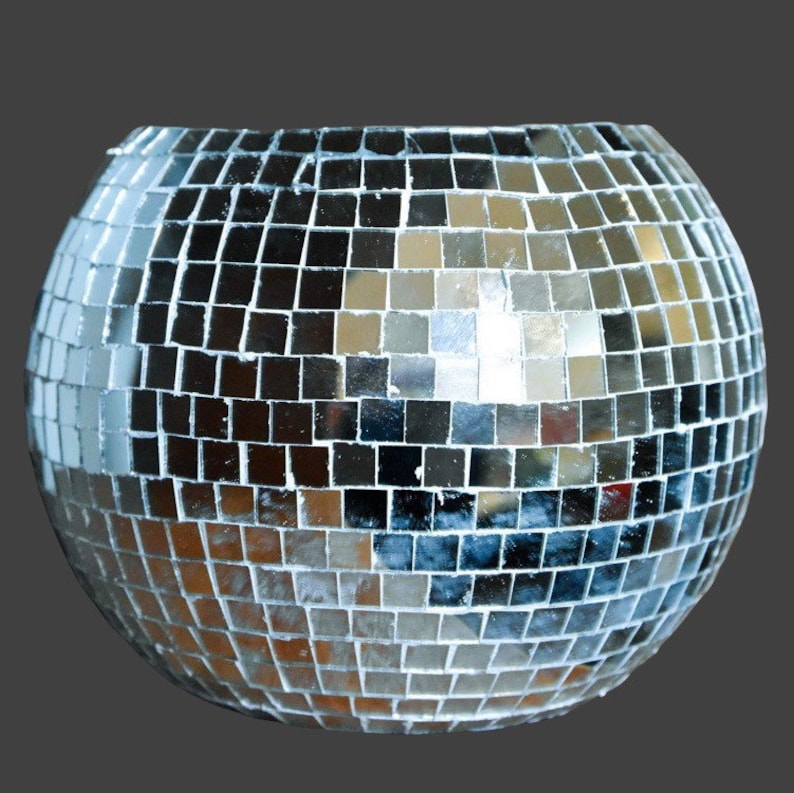 Handmade Disco Ball Planter / Free Shipping - Etsy