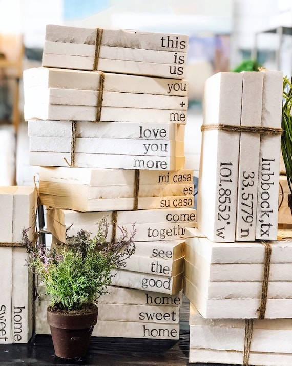 Stamping Custom Book Stack Craft Supplies & Tools etna.com.pe