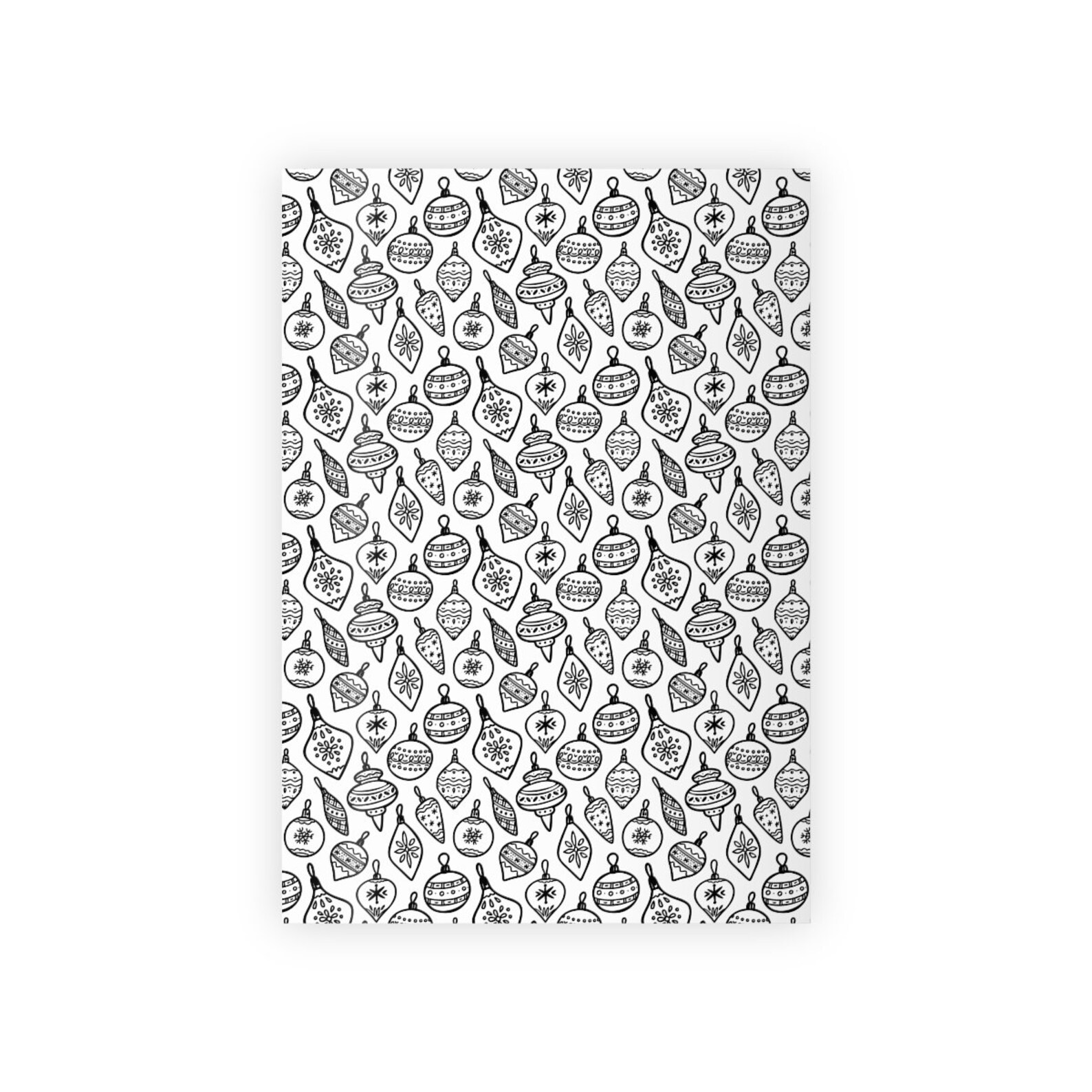 Retro Christmas Wrapping Paper Minimal Wrapping Paper Gift - Etsy