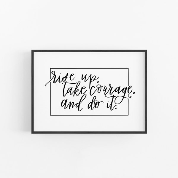 It Takes Courage - Etsy
