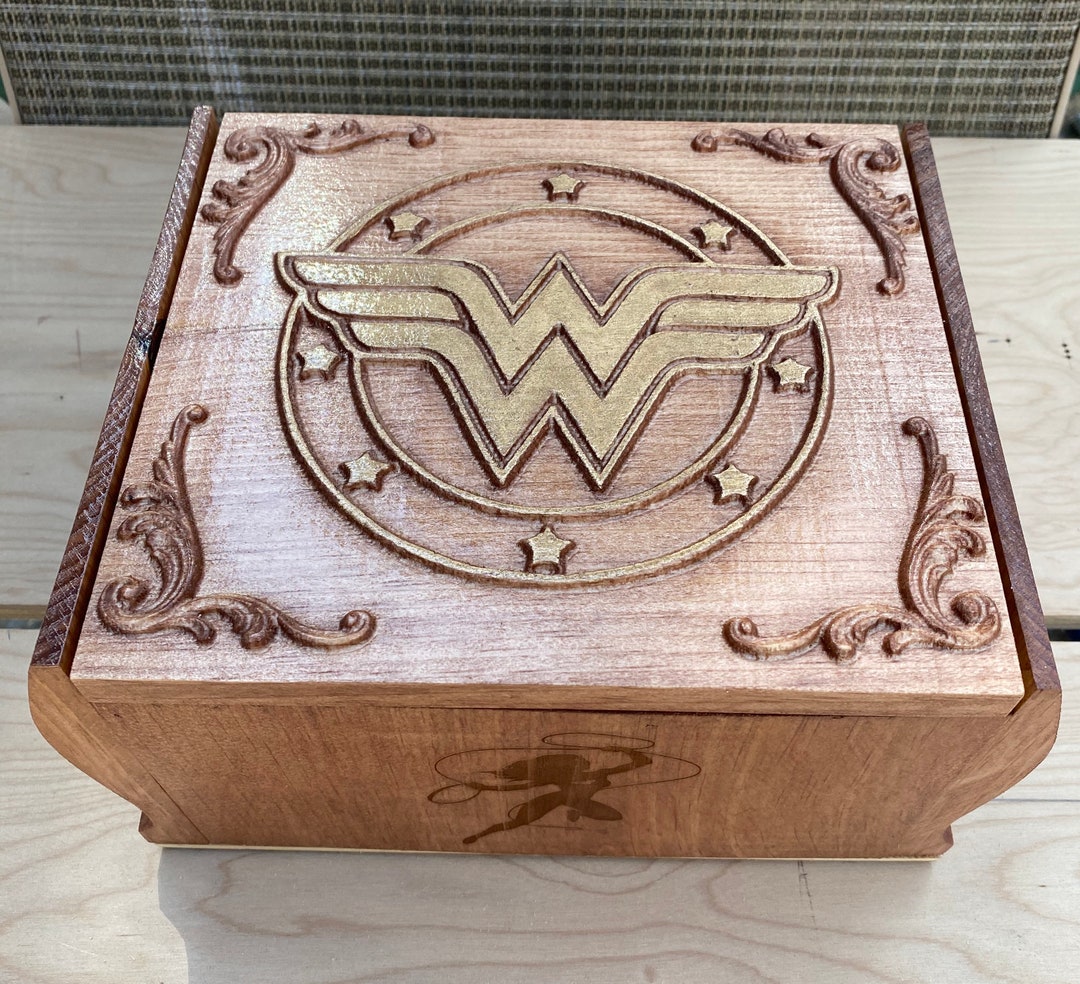 Wonder Woman Jewelry Box - Etsy