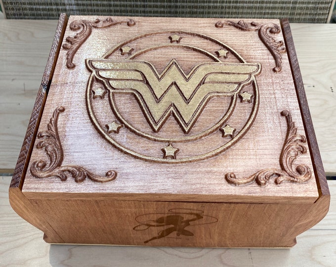 Wonder Woman Jewelry Box - Etsy