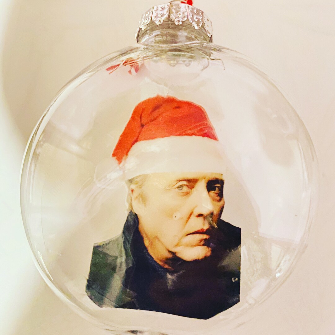 Christopher Walken Floating Christmas Ornament - Etsy