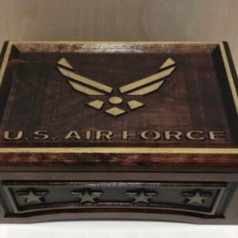 Air Force Shadow Box - Etsy