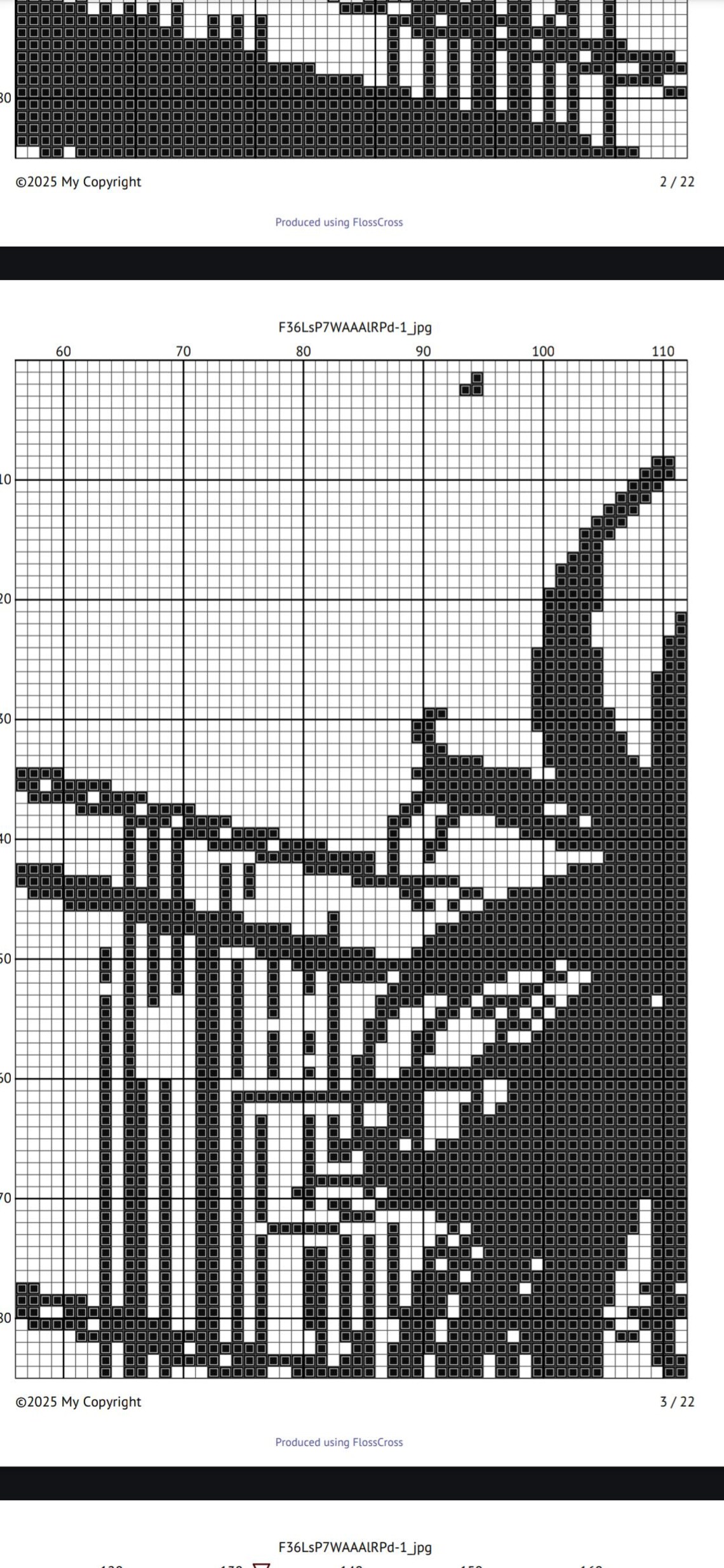 Jjk Choso Cross Stitch Pattern - Etsy