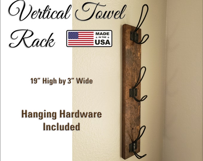 Bath Towel Rack Funny Bathroom Decor Farmhouse Decor | Etsy