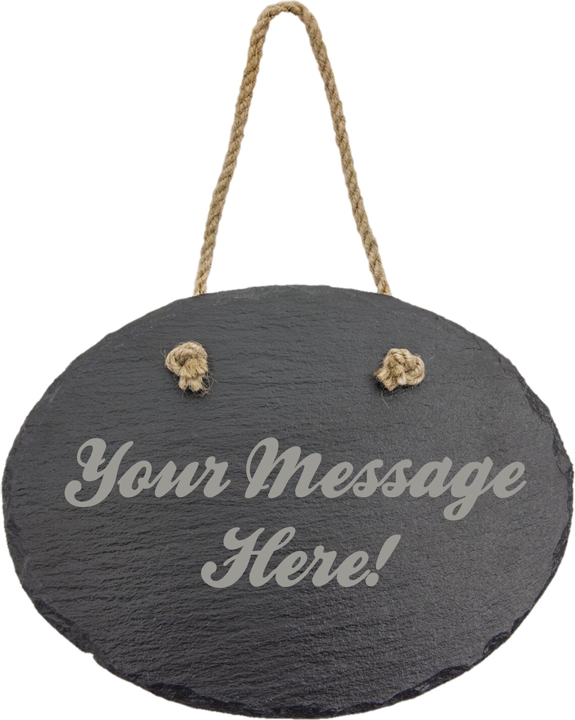 Slate Signs Slate Oval Signs Real Stone Sign Engraved Slate | Etsy