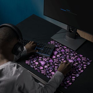 Witchy Cottagecore Mouse Pad, Mystical Toad Mousepad, Toad Snake Desk ...