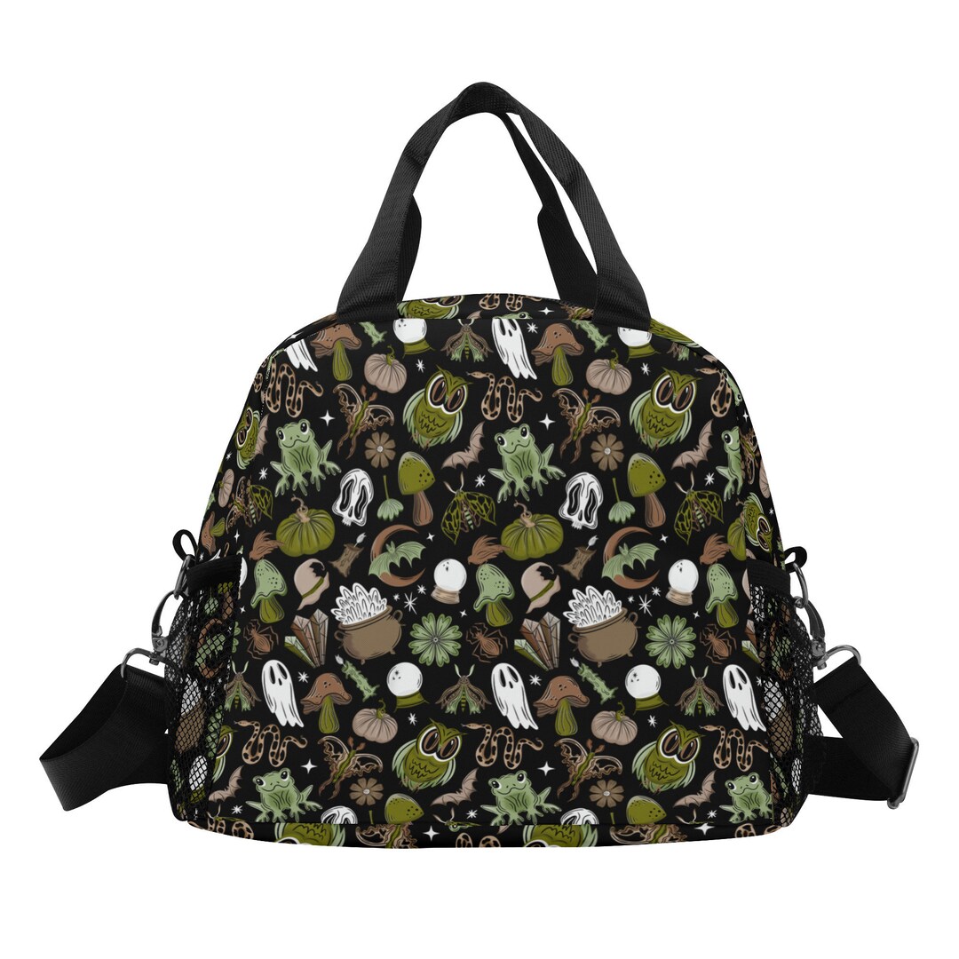 Witchy Lunch Bag Witchcore Lunch Bag Gothic Lunch Bag - Etsy