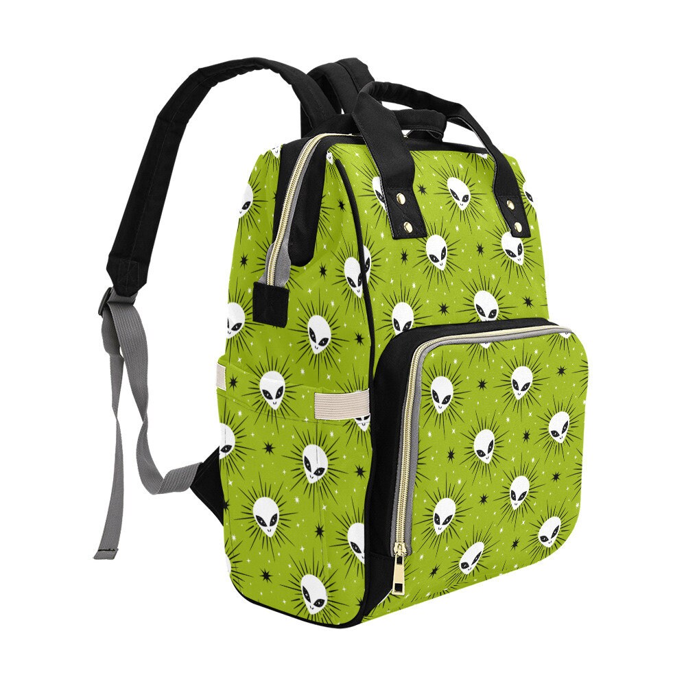 Goth Alien Diaper Backpack Alien Diaper Bag Halloween Diaper | Etsy