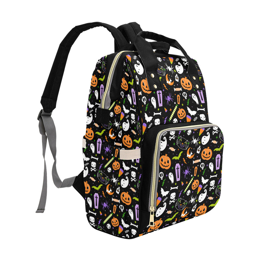 Halloween Diaper Bag, Spooky Diaper Bag, Spooky Diaper Backpack ...