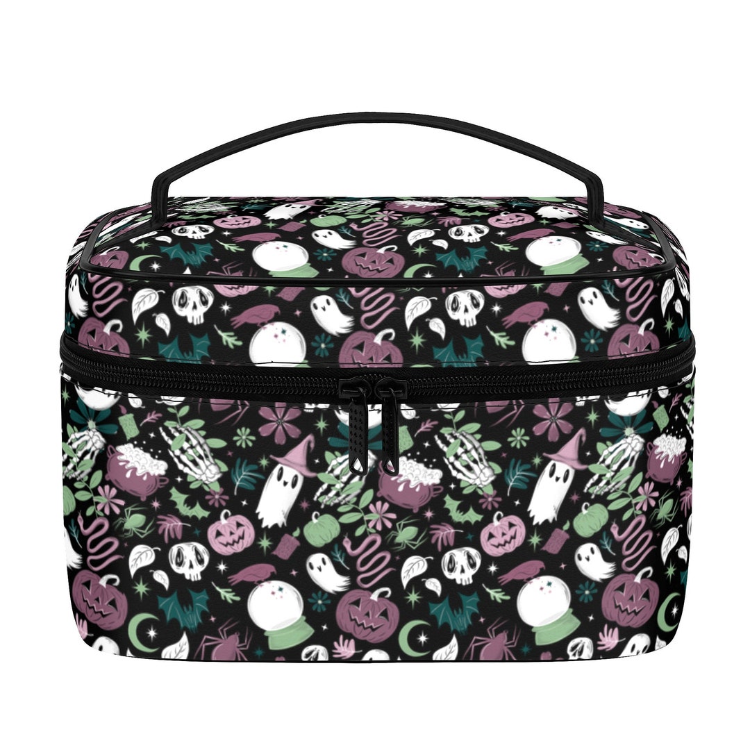 Dark Forestcore Train Makeup Case, Gothic Makeup Case, Witchy ...