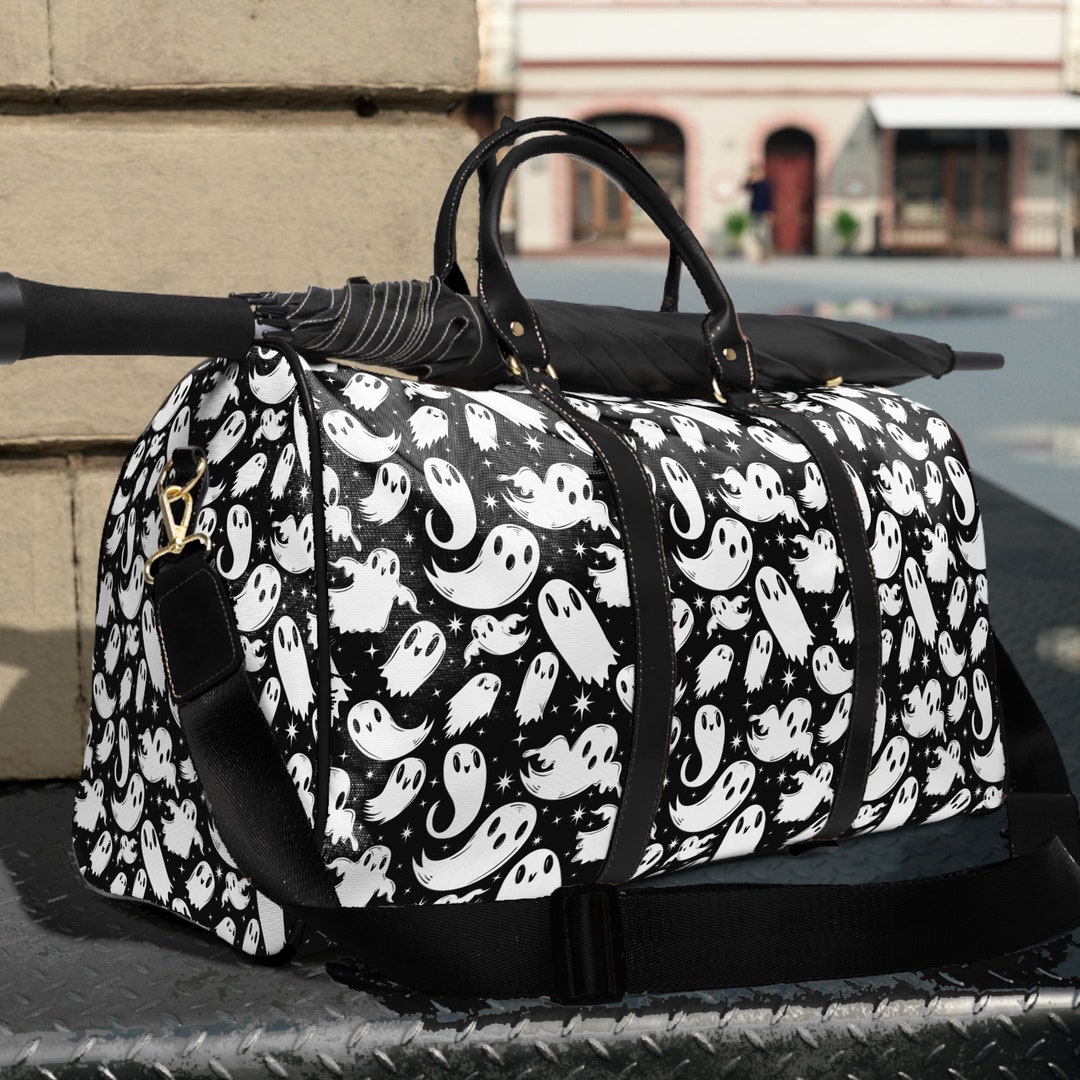 Spooky Cute Ghost Travel Bag, Spooky Overnight Bag, Halloween Ghost ...