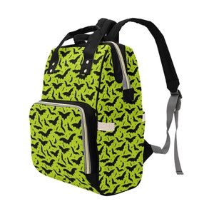 Halloween Diaper Bag, Spooky Diaper Bag, Halloween Small Backpack ...