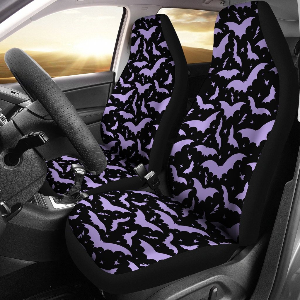 Bats and Stars Car Seat Covers Halloween Car Seat Covers | Etsy