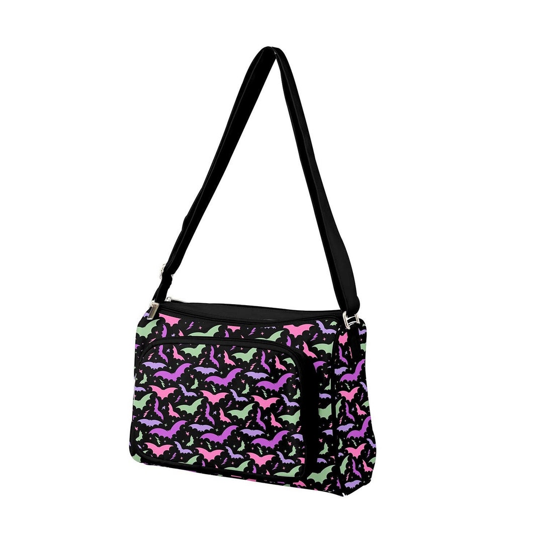 Gothic Bats Halloween Purse, Halloween Bag, Spooky Cute Bat Purse ...