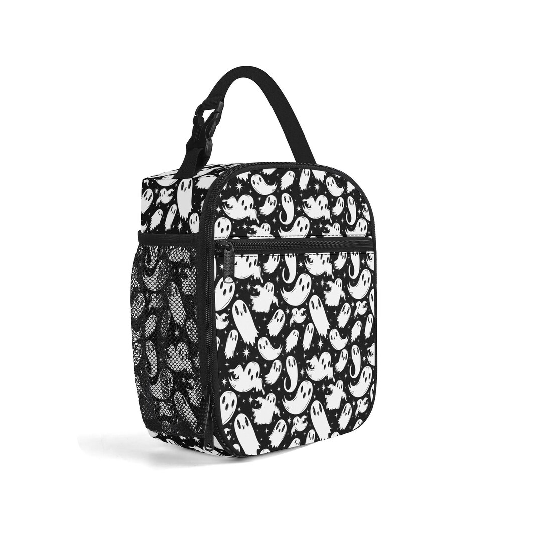 Spooky Cute Kawaii Ghost Lunch Bag, Gothic Lunch Tote, Gothic Lunch Bag ...