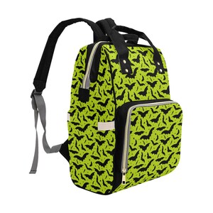 Halloween Diaper Bag, Spooky Diaper Bag, Halloween Small Backpack ...