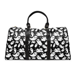 Spooky Cute Ghost Travel Bag, Spooky Overnight Bag, Halloween Ghost ...