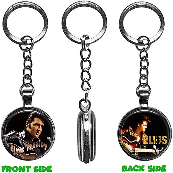 Elvis Presley Key Chain - Etsy