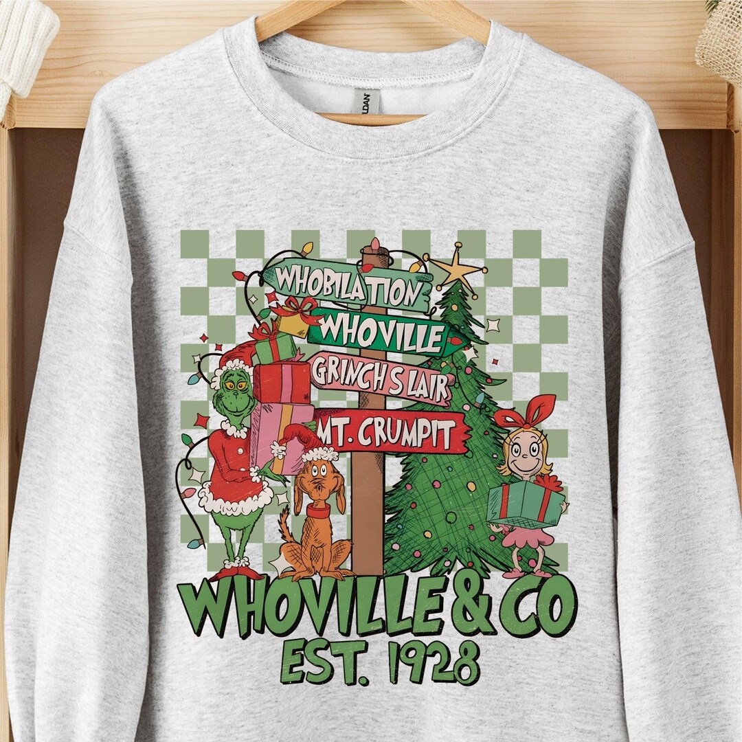 Christmas Movie Crew Grinch Whoville&co - Etsy