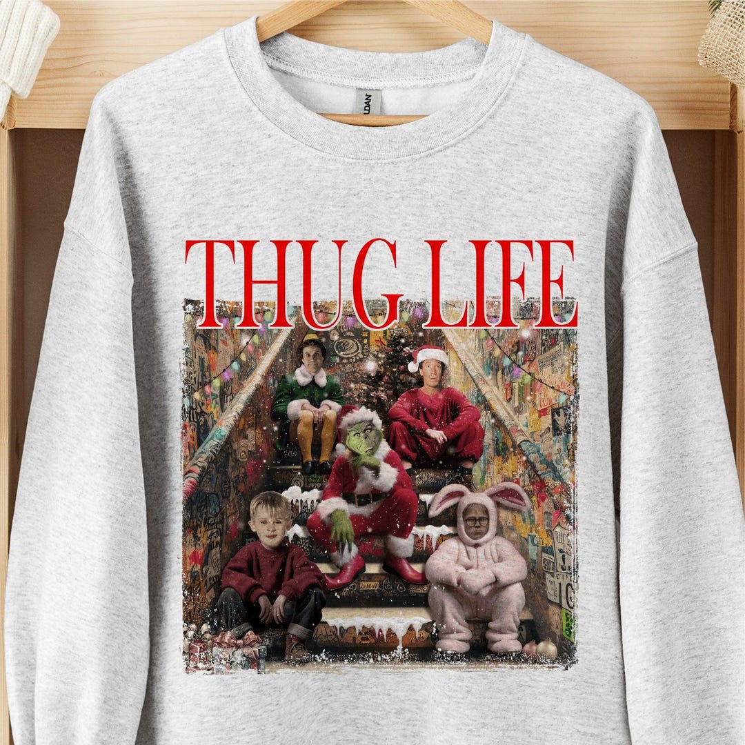 Christmas Movie Crew Thug Life 2 - Etsy