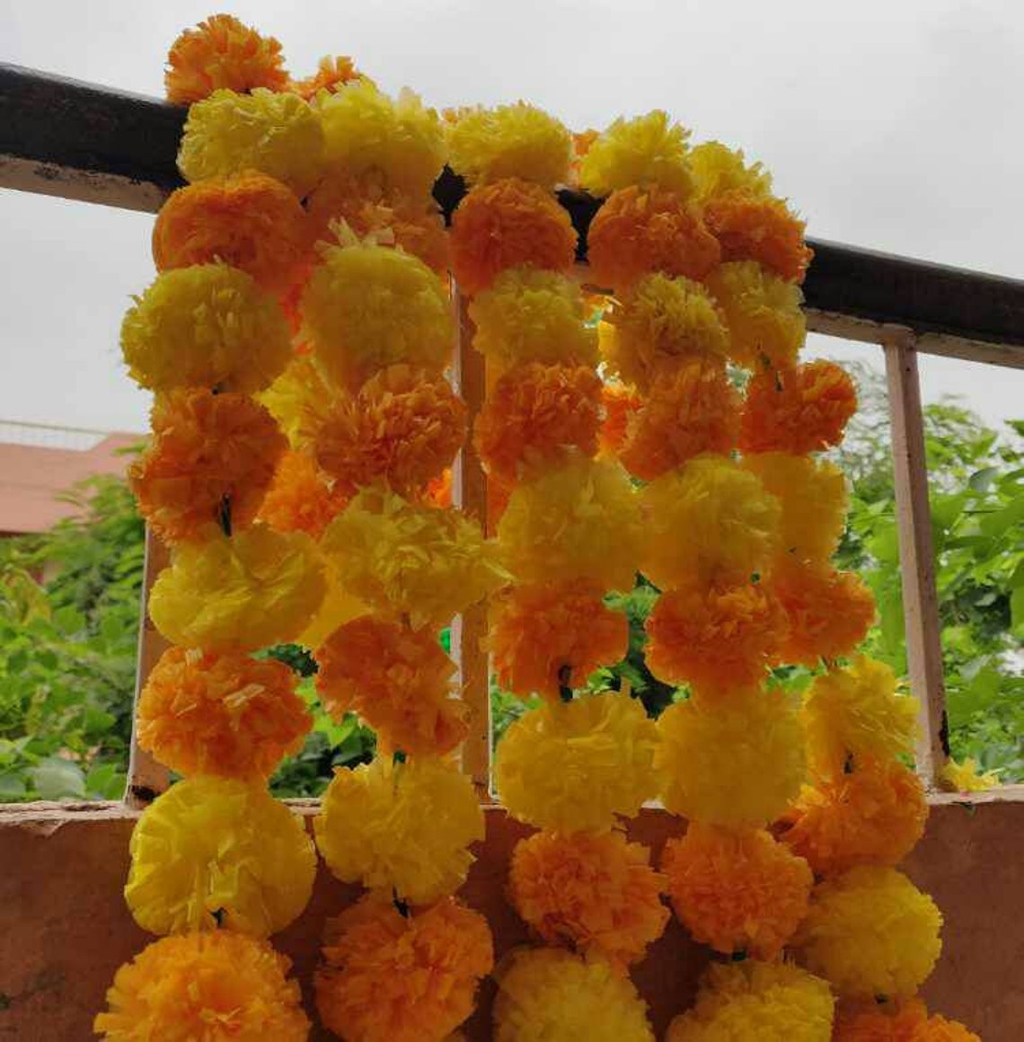 Express Shipping 20 Strings of Indian Flower Garland Indian - Etsy