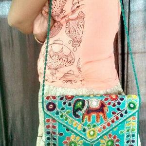 Buy Beautiful Indian Banjara Bags Envelope Bags Evening Bags Lady ...