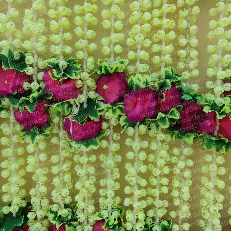 Express Shipping 20 Strings of Indian Flower Garland Indian | Etsy