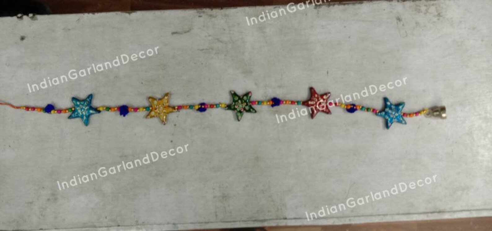 10 Strings Beautiful Star Strings Pom Pom Beads Backdrops - Etsy