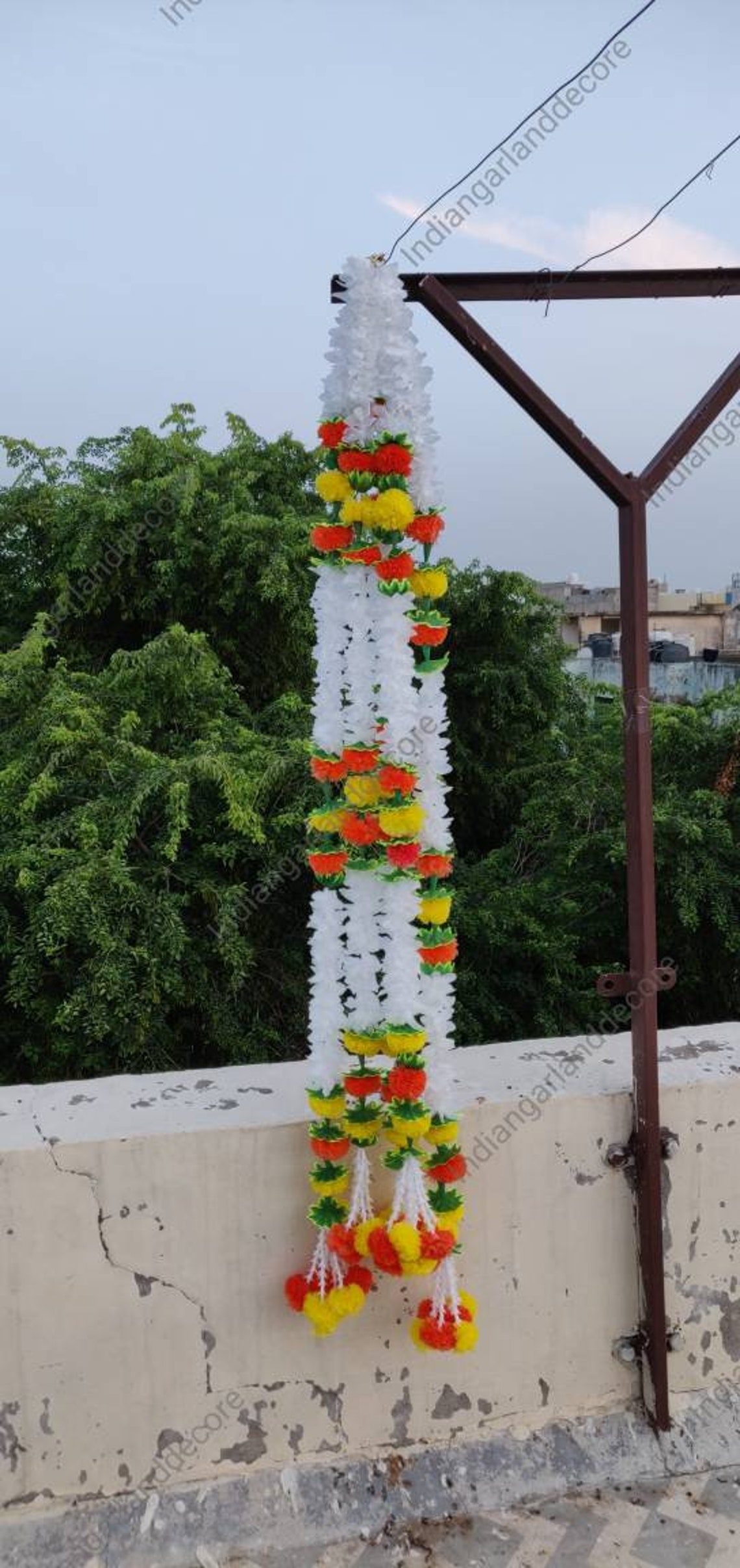5 Piece Lot Jasmine Strings of Indian Flower Garland Indian - Etsy