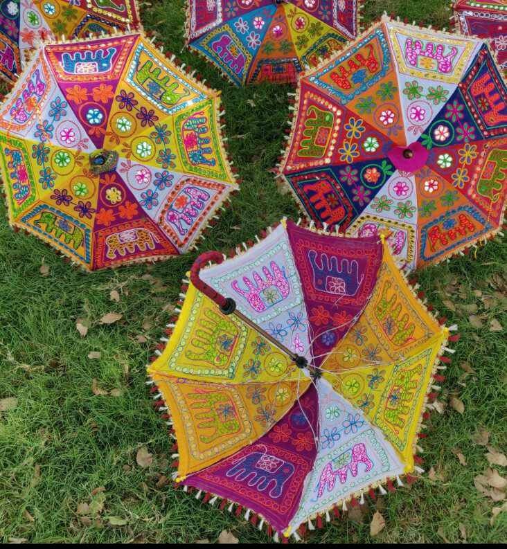 10 Pieces Lot Traditional Design Indian Wedding Umbrella - Etsy