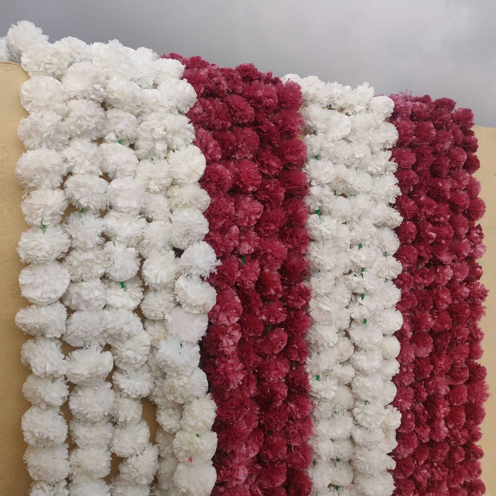 Express Shipping 20 Strings of Indian Flower Garland Indian | Etsy