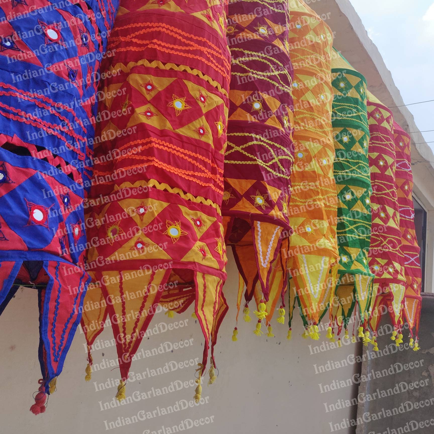 5 Pcs of Lampshades Fabric Lamps Chandelier Hanging Jhoomer | Etsy